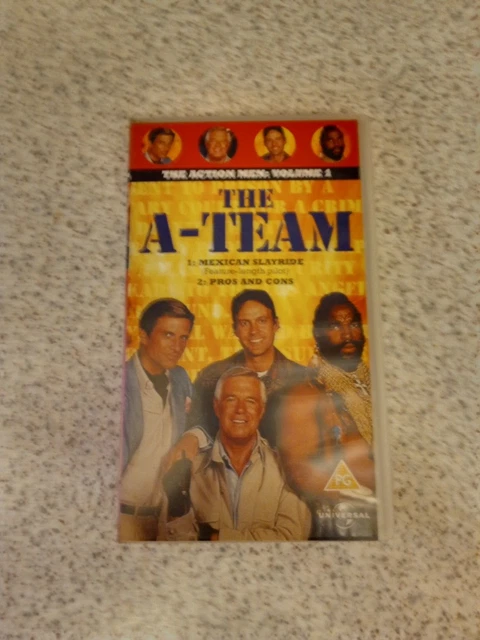 A TEAM VOLUME 1 Uk Pal Vhs 1982/2000 Feature Length Pilot George ...