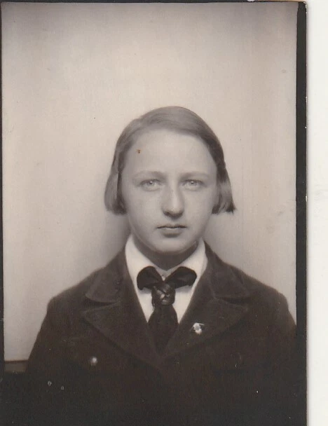 FOTO HÜBSCHE BDM Mädchen Momentaufnahme 30/40er Jahre EUR 13,49 ...