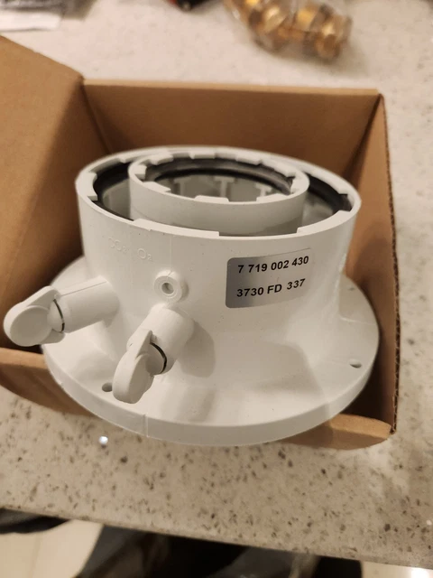 WORCESTER GREENSTAR VERTICAL Flue Adaptor with Test Point 100mm ...