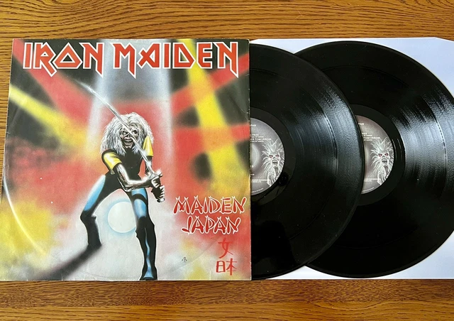 IRON MAIDEN: ‘MAIDEN Japan’ 12 EMI 5219 UK 1981 2 x VARIANT 12” EP ...