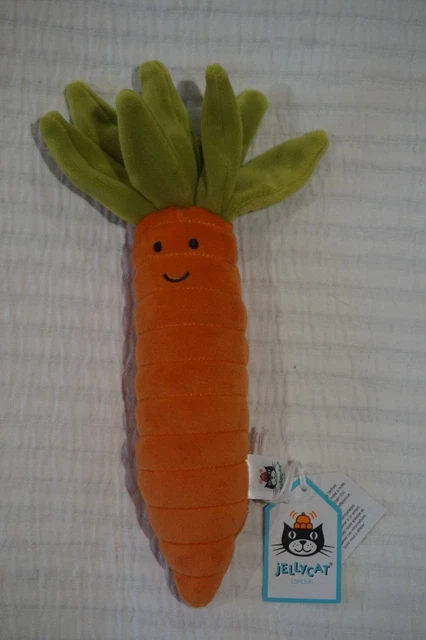 Jellycat Vivacious Vegetable Carrot Soft Plush Toy £15 00 Picclick Uk