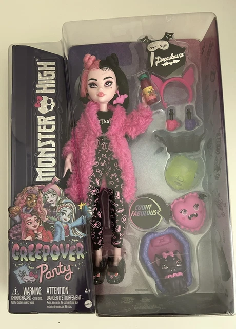 POUPÉE MATTEL MONSTER High Monster High Creepover Party DRACULAURA neuve EUR 21,77 - PicClick FR