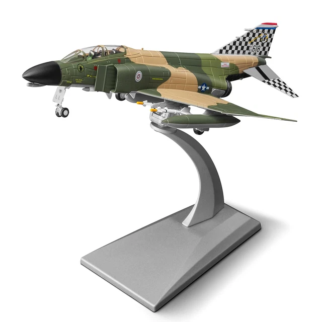 F-4 PHANTOM II - USAF Aircraft Model Plane Toy Gift - 1/100 Scale £33. ...