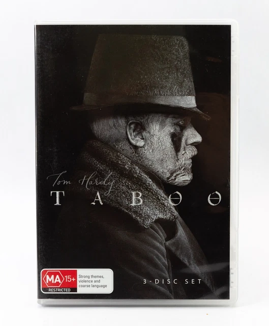 TABOO SEASON 1 DVD Tom Hardy Region 4 Like New $32.50 - PicClick AU