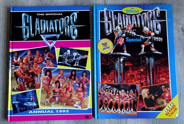 GLADIATORS ANNUAL X2 The Official Gladiators Special 1995 Annual Vintage £19.99 - PicClick UK