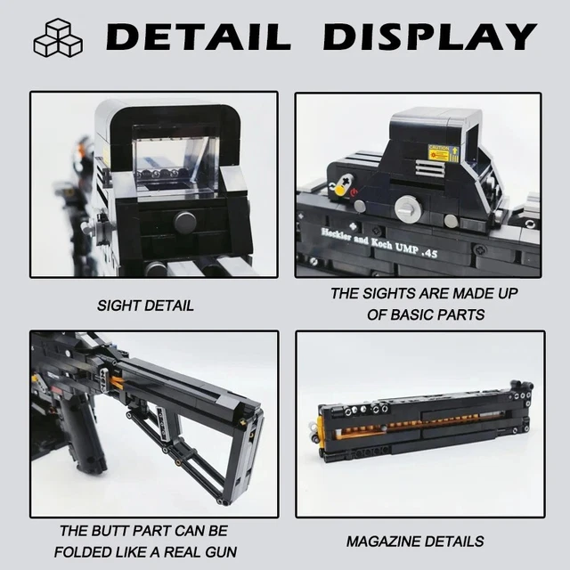 MILITARY BLOCKS BUILDING Blocks Gun Kit $130.00 - PicClick AU