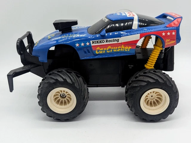 NIKKO RC CORVETTE Car Crusher Racing Team No Remote Spares Parts Repair ...