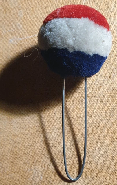POMPON SHAKO OU KEPI Tricolore bleu blanc rouge 3éme république 1914 ...
