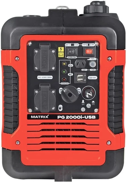 GROUPE ÉLECTROGÈNE DE secours matrix essence silencieux 2000 watts ...