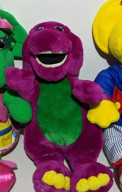 Vintage Barney And Friends Baby Bop Bj Plush Doll 1992 Very Good