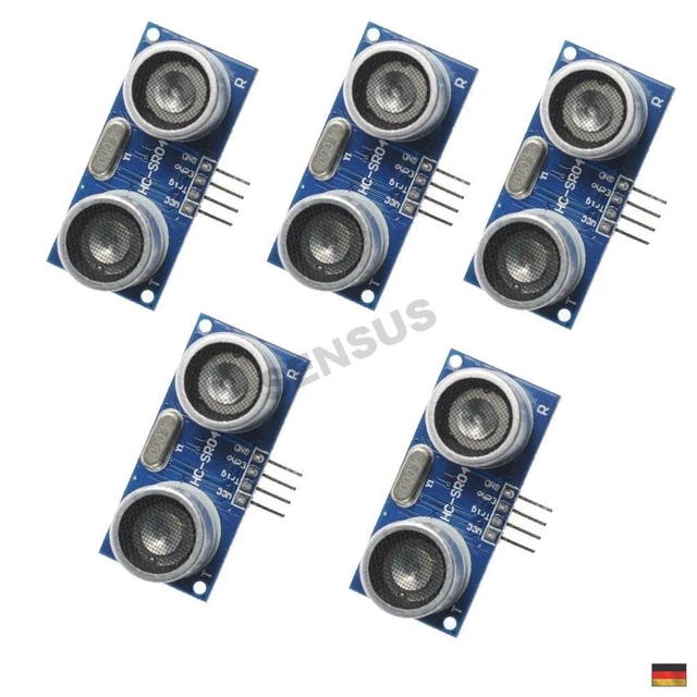 5 X HC-SR04 Ultraschall Sensor Modul Entfernungsmesser Arduino Raspberry Pi £6.91 - PicClick UK