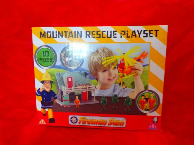 FIREMAN SAM MOUNTAIN Rescue Playset BNIB £37.99 - PicClick UK