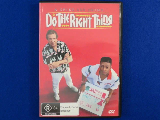 DO THE RIGHT Thing - DVD - Region 4 - Fast Postage !! $10.79 - PicClick AU
