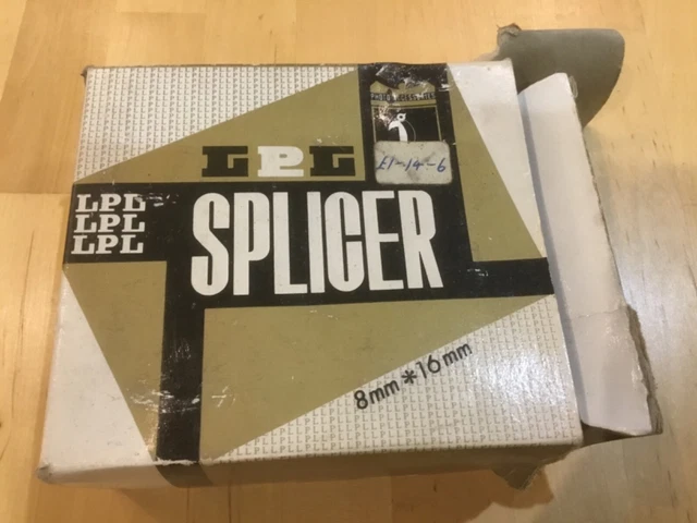 VINTAGE LPL CEMENT Splicer Cine Film Editing Equipment Original Boxed £ ...