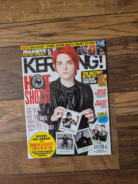 KERRANG! 1396 HOT Shots: Gerard Way & The Hottest Stars of the Last ...
