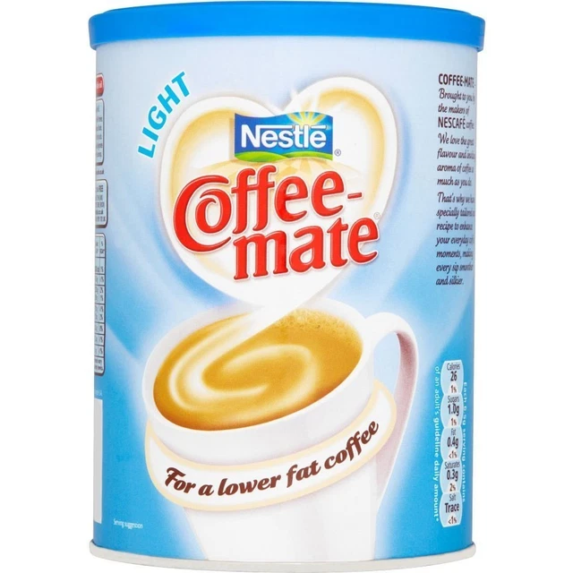 NESTLE COFFEE MATE Light 1KG 150 Servings, Low fat Coffee £8.49 ...