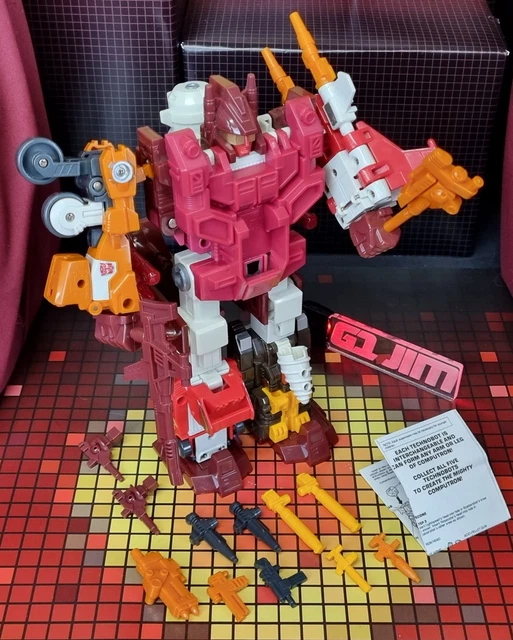 VINTAGE HASBRO TRANSFORMERS G1 Autobot Technobots Computron Complete ...