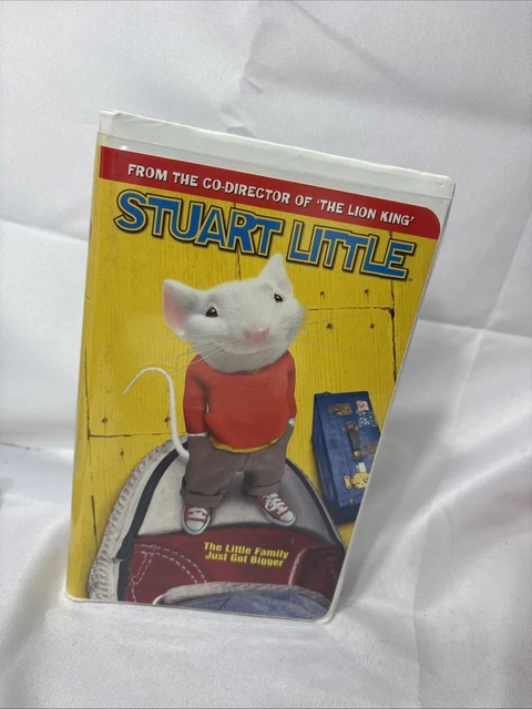 STUART LITTLE VHS Tape Clamshell Case 1999 Columbia Pictures Michael J ...