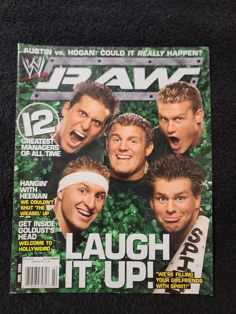 WWE RAW MAGAZINE June 2006 - Spirit Squad - Check my Store! £6.33 ...