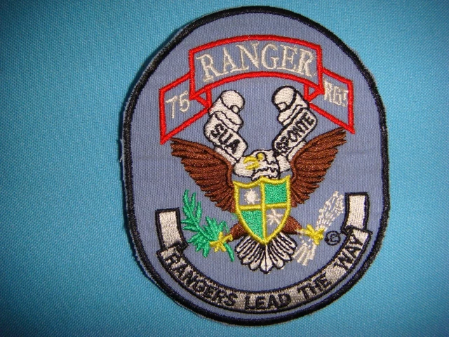 75TH RANGER REGIMENT Army Rangers Lead The Way USASOC Beret Skull ...