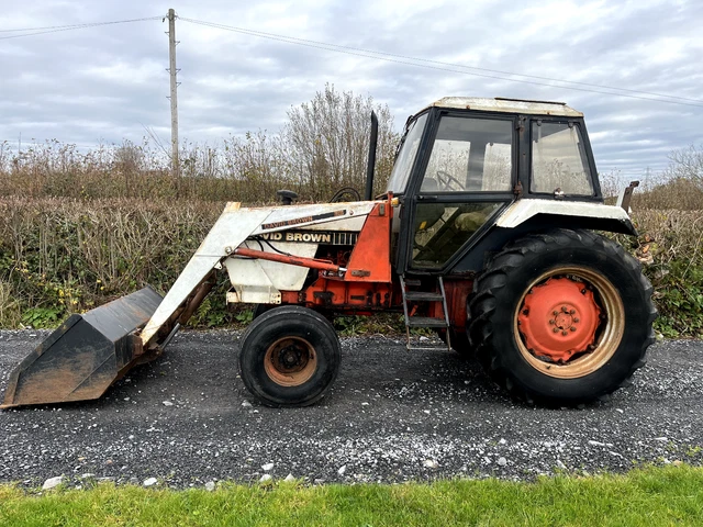 DAVID BROWN 1490 Turbo Tractor Power loader with bucket £3,495.00 ...