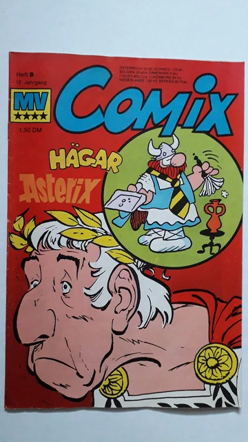 MV COMIX NR.8 von 1977 mit Asterix, Drakulin, Popeye.... - TOP Ehapa ...