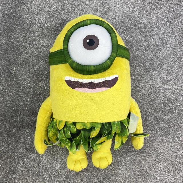 DESPICABLE ME MINION Plush Soft Toy Jungle Minion Stu Kevin Bob Leaf ...