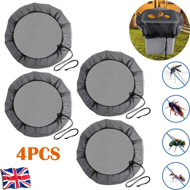 MESH SCREEN COVER for Rain Barrel Water Collection Bucket Tank ...