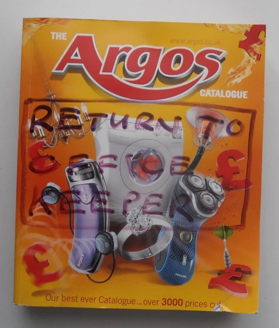 ARGOS CATALOGUE SPRING/SUMMER 2007 £34.99 - PicClick UK