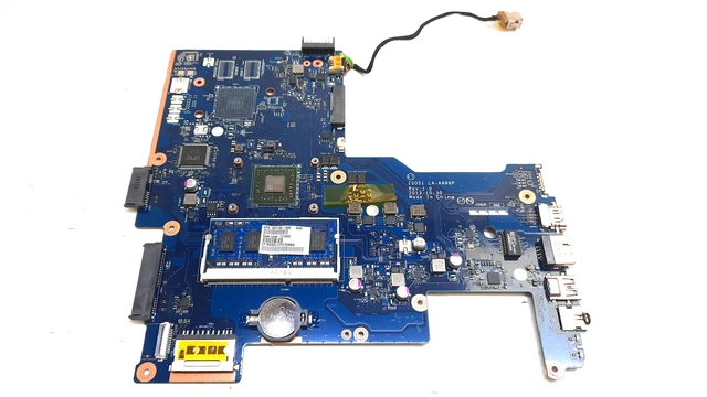HP 15-G255SA LAPTOP Motherboard 760149-501 LA-A996P Rev 1.0 4GB RAM A6 ...