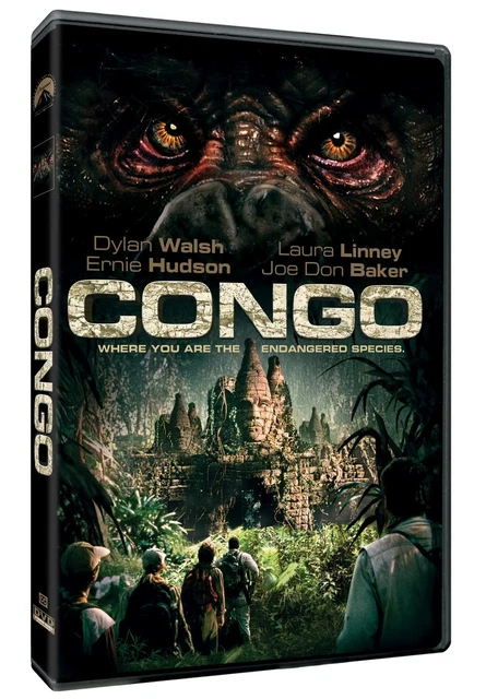 CONGO (DVD) DYLAN Walsh Ernie Hudson Grant Heslov Laura Linney Tim ...