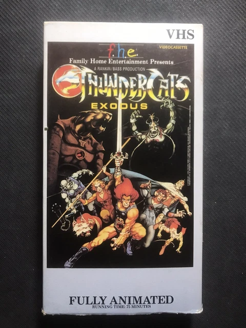 THE THUNDERCATS: EXODUS (VHS, 1985) $20.00 - PicClick CA
