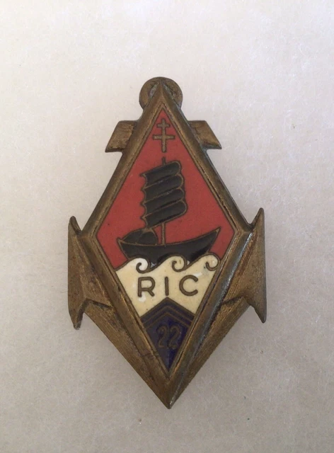 FRANCE TDM - Insigne 22° R.I.C Régiment Infanterie Coloniale D.ber Déposé EUR 35,00 - PicClick FR