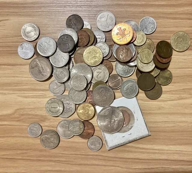 LARGE GROUP OF Various International Coins $10.00 - PicClick CA