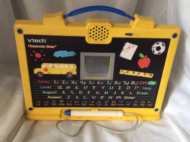 VTECH CLASSMATE SLATE Learning Toy Preschool Educational Language Math ...