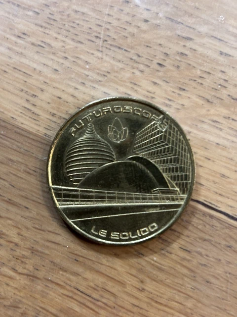 86- JETON TOURISTIQUE MDP - Futuroscope - Le Solido - 2014.1 EUR 5,00 ...