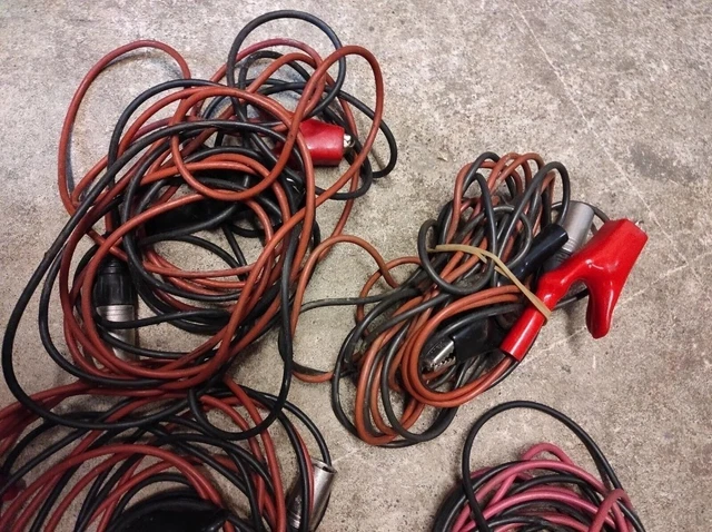 RADIODETECTION CAT2,3,4 GENNY Connection Leads CABLE LOCATOR good w ...