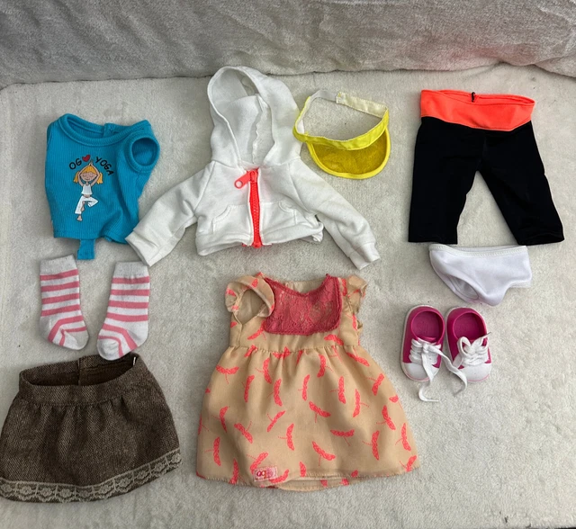 OUR GENERATION BUNDLE of clothes and shoes £19.31 - PicClick UK