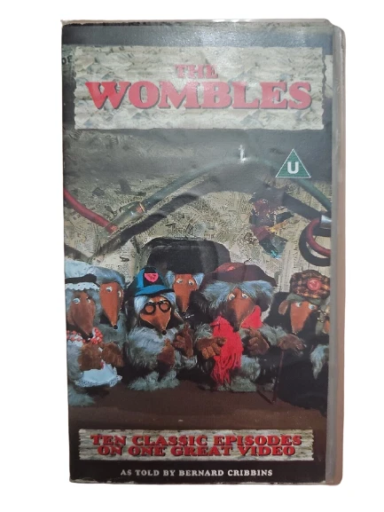 THE WOMBLES - 10 / Ten Classic Episodes VHS Video Tape 1990 castle ...