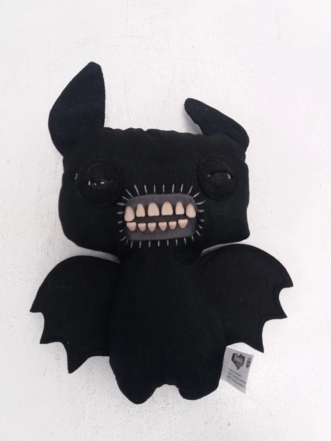 RARE FUGGLER COUNT Fugula Black Bat Chase Glow Eyes Teeth Gold Button 9 ...