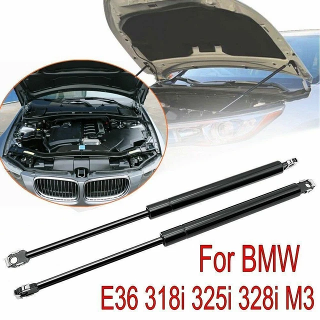 FRONT HOOD BONNET Gas Struts Lift Support Shock For BMW E36 318i 325i ...