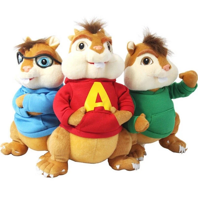 ALVIN AND THE Chipmunks Theodore Simon Plush Soft Stuffed Animal Doll ...