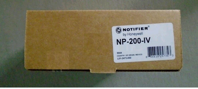 NOTIFIER NP-200-IV PHOTOELECTRIC Smoke Detector Brand New In Original £ ...
