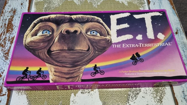 ORIGINAL 1982 ET Board Game By Parker Brothers Incomplete The Extra ...