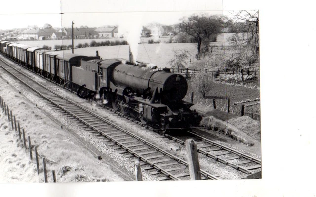RAIL PHOTO WD 280 90686 Plumley Nr station Cheshire CLC LNER GCR £2.59 ...