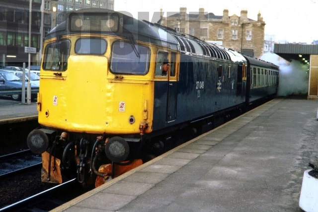 35MM SLIDE BR British Railways Diesel Loco Class 27 27049 Haymarket ...