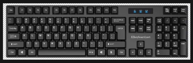 ABC COMPUTER KEYBOARD Not Qwerty Style, Brand New Condition. $40.00 ...