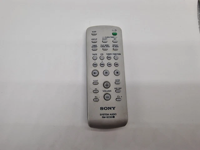 GENUINE RM-SC50 SONY AV System Remote Control MHC-GX355 MHC-GX750 RM-SC50 HPX9 EUR 12,68 ...