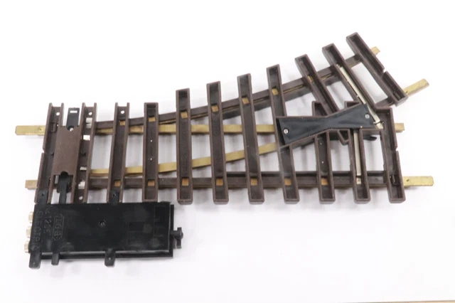 VINTAGE LGB 1206 EPL Electric Switch 1205 Track Right Hand R=600 30 deg ...