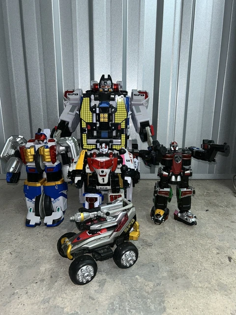 POWER RANGERS SPD Megazord SWAT Delta OmegaMax Ciclo Centro di Comando ...